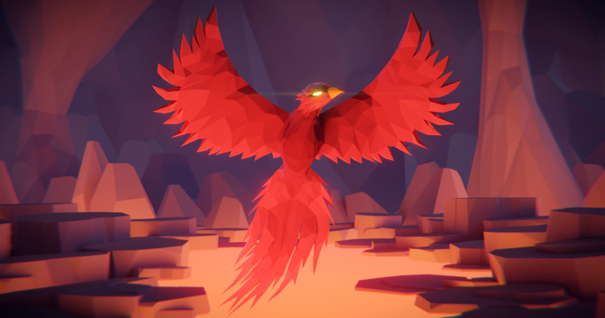 Low Poly Legend: Phoenix | Characters | Unity Asset Store
