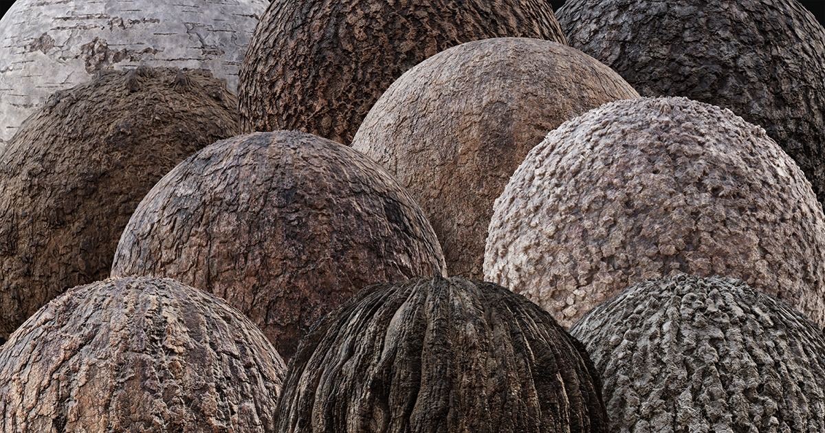 Versatile Texture Bank - Bark Vol 1 | 2D Wood | Unity Asset Store