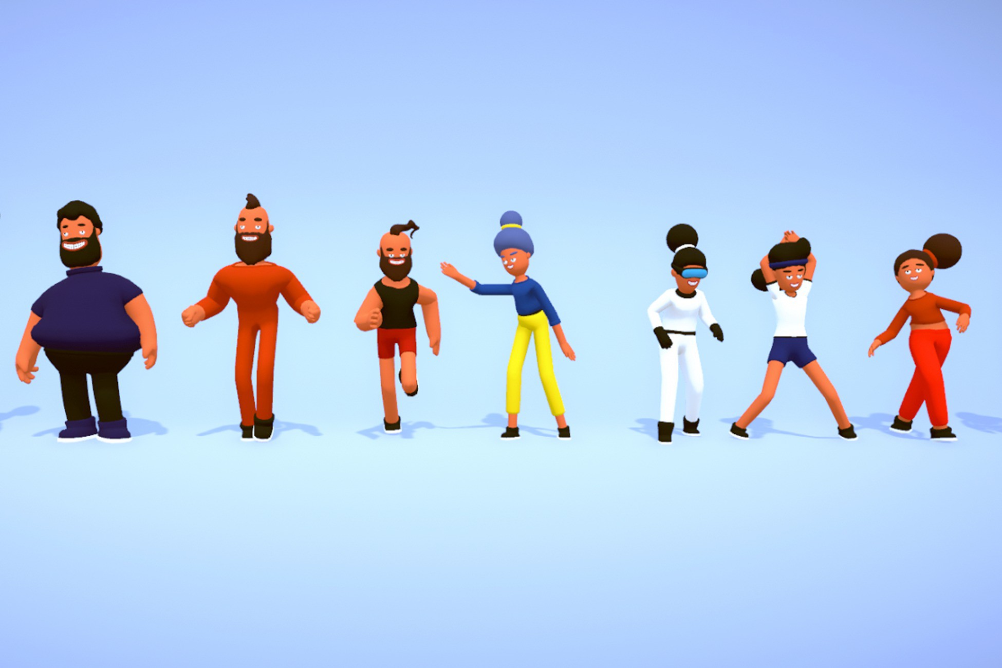 3D Stylized Characters Pack 5 | 3D Humanoids | Unity Asset Store