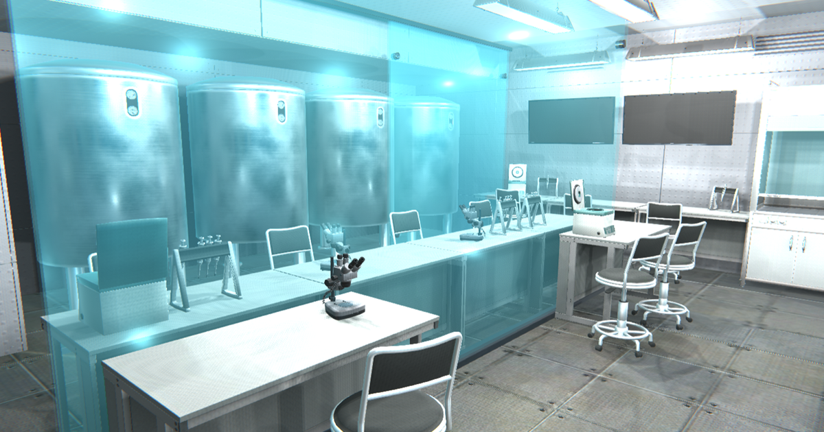 Modern laboratory - modular interiors and props | 3D Interior | Unity ...