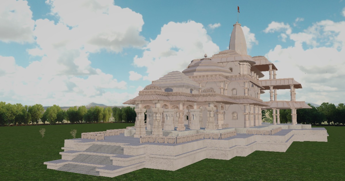 Ayodhya Ram Temple | 3D 외부소품 | Unity Asset Store
