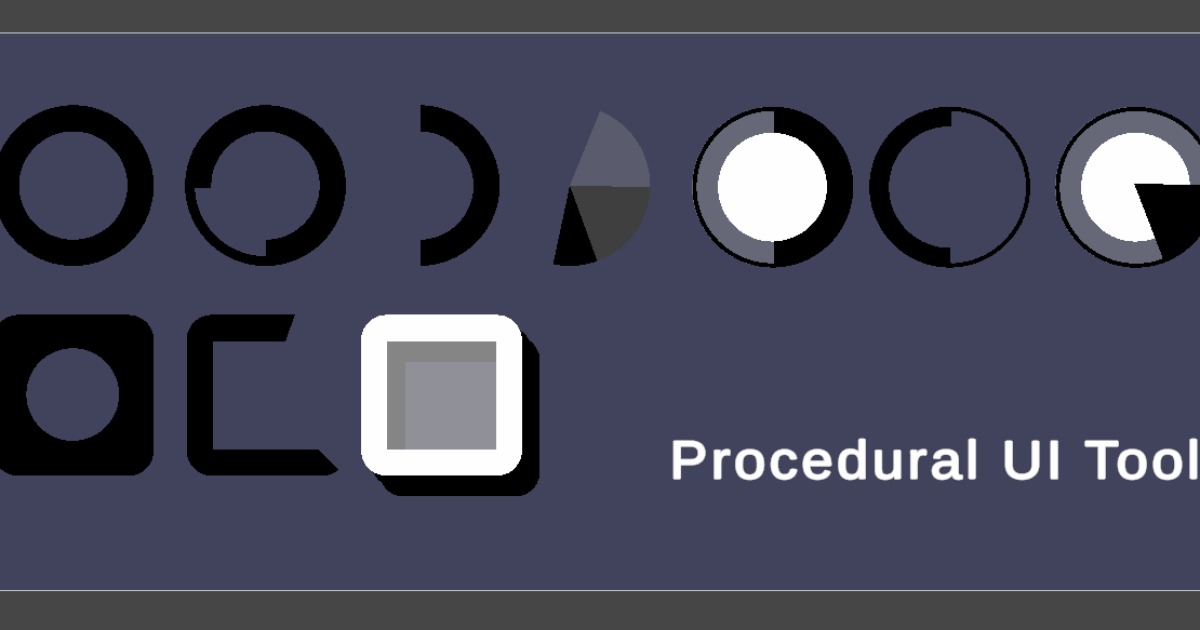 Procedural UI Tool | GUI Tools | Unity Asset Store