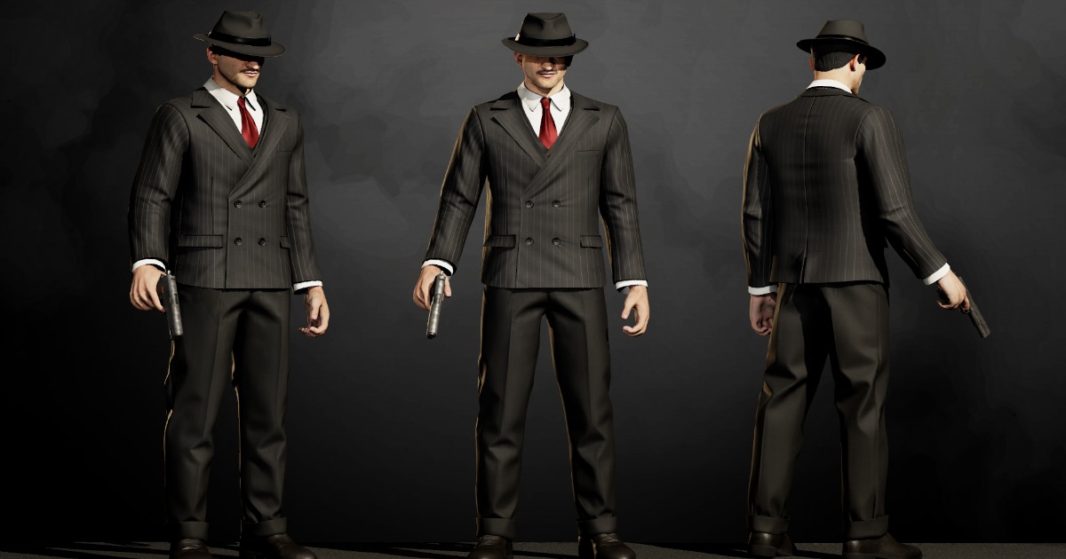 Mafia Gangster Mafia Boss 2 | 3D Characters | Unity Asset Store