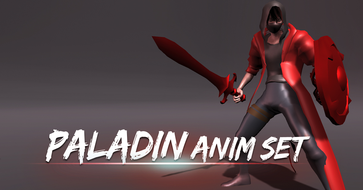 Paladin Anim Set | 3D Animations | Unity Asset Store