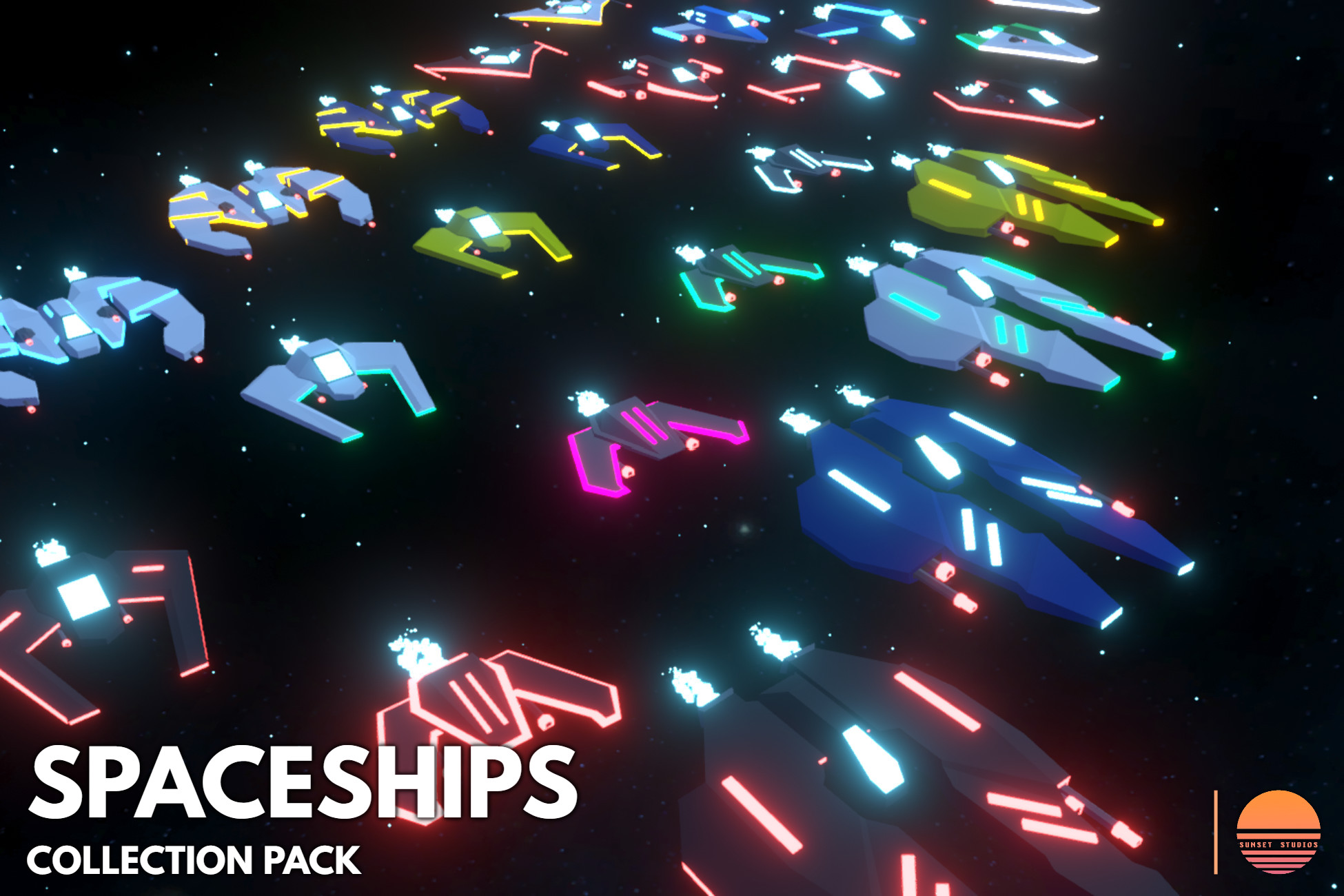Spaceship Collection Pack | 3D Space | Unity Asset Store