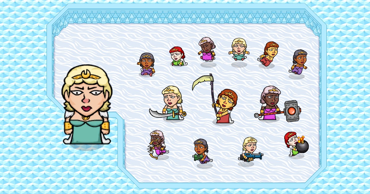 2D Character - Princess | 2D Characters | Unity Asset Store