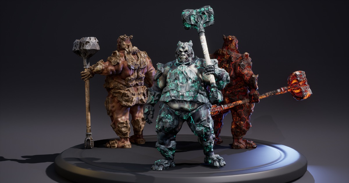 Creature, Bone Monster 2 | 캐릭터 | Unity Asset Store