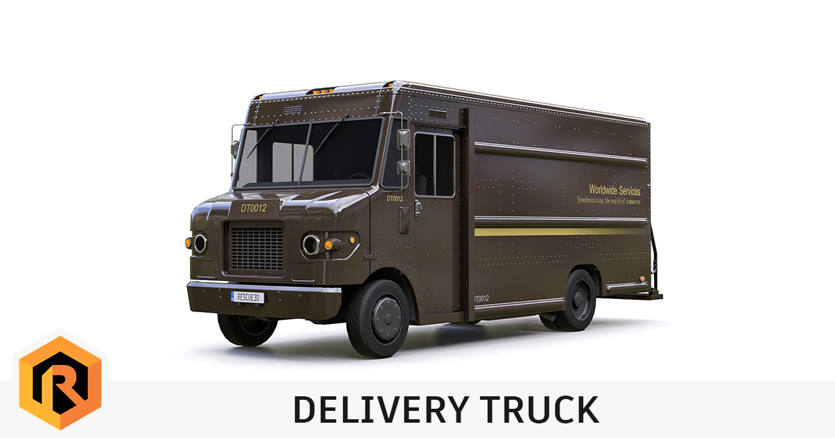Delivery Truck | 3D Vehicles | Unity Asset Store