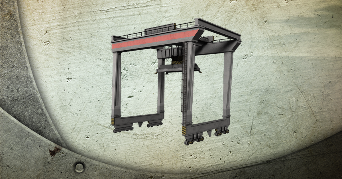 Container crane | 3D Props | Unity Asset Store