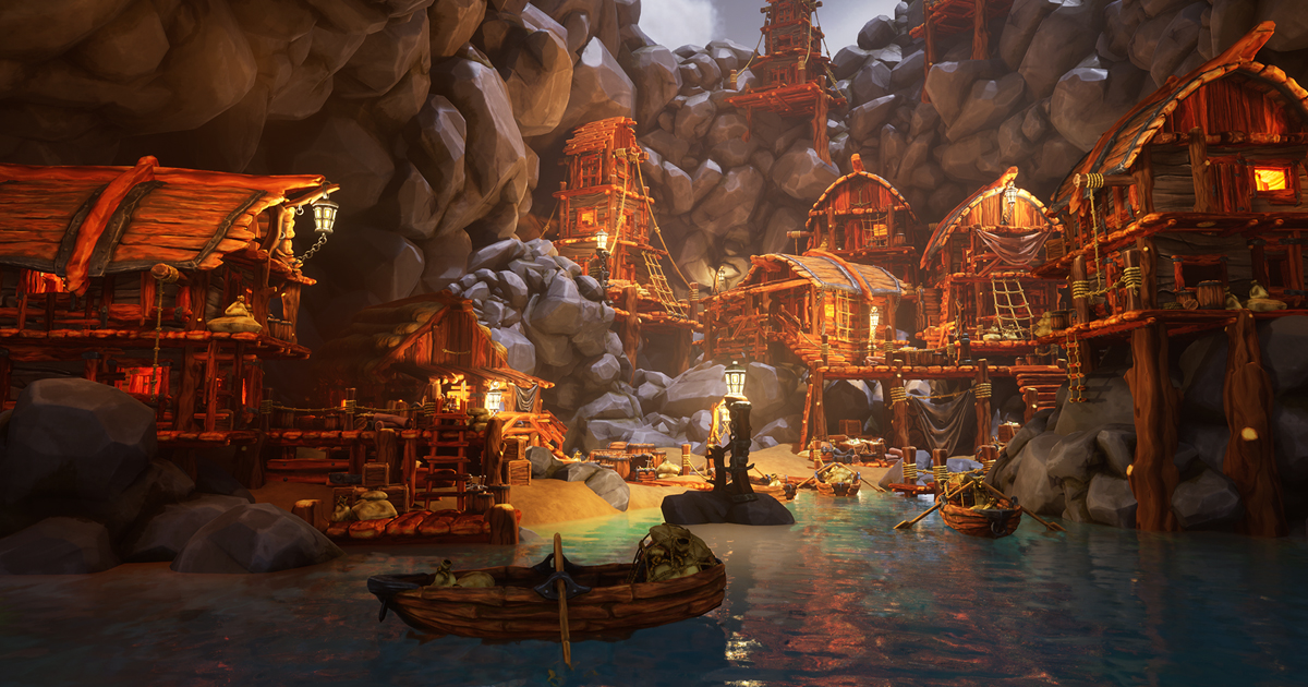 Smugglers lair | 3D Fantasy | Unity Asset Store