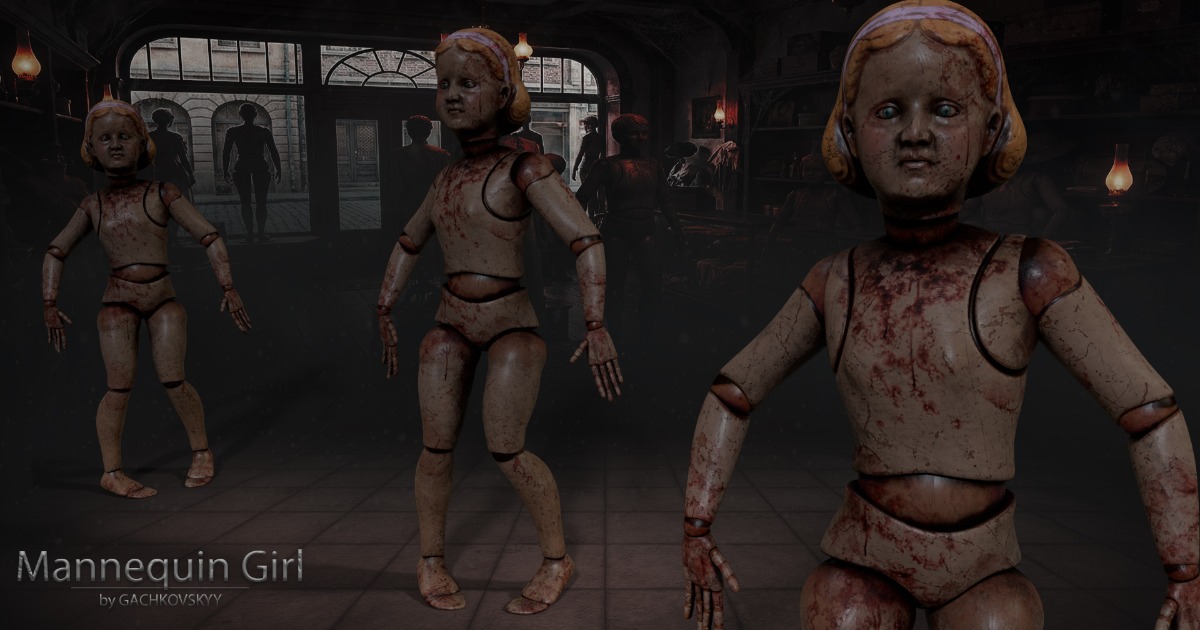 Mannequin Girl | Characters | Unity Asset Store