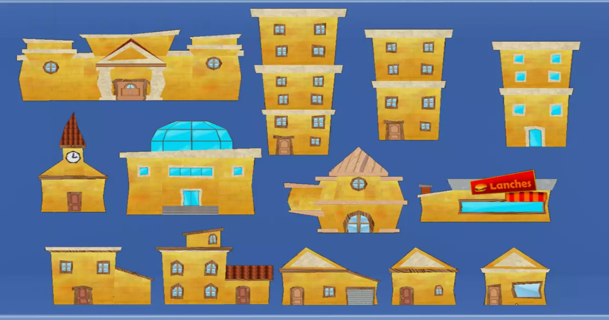 Cartoon Mega City Pack Lite | 3D Urban | Unity Asset Store