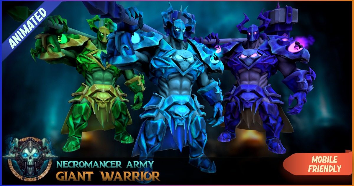Necromancer Army - Giant Warrior | Characters | Unity Asset Store