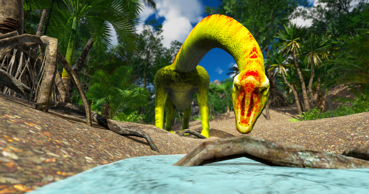 Brachiosaurus Jurassic Dinosaur | 3D 캐릭터 | Unity Asset Store