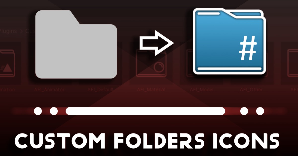 Custom Folders Icons | Utilities Tools | Unity Asset Store