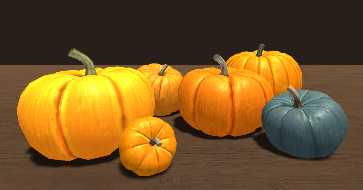 Real Vegetable-Pumpkin | 3D Food | Unity Asset Store