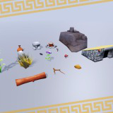 Inca Props (Pixelated Texture)