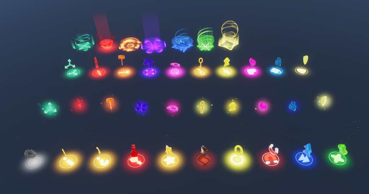 Stylized Powerups & Auras VFX | VFX Particles | Unity Asset Store