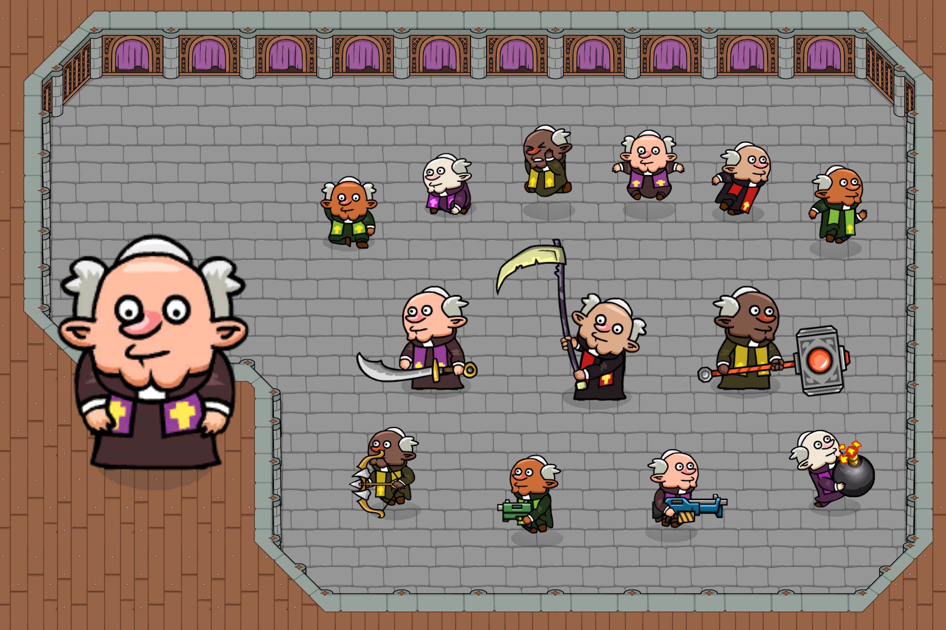 2D Character - Priest | 2D Characters | Unity Asset Store
