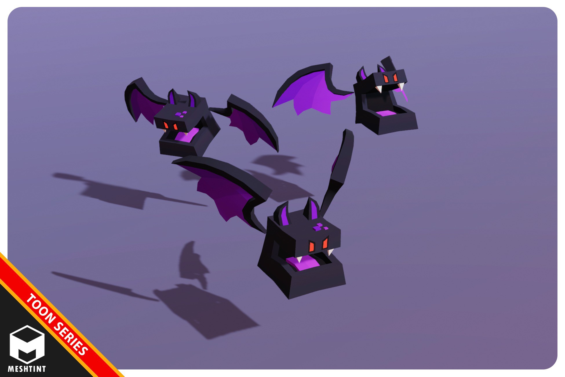 Bat Toon Series | 3D Animals | Unity Asset Store