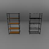 Low Poly Metal Rack