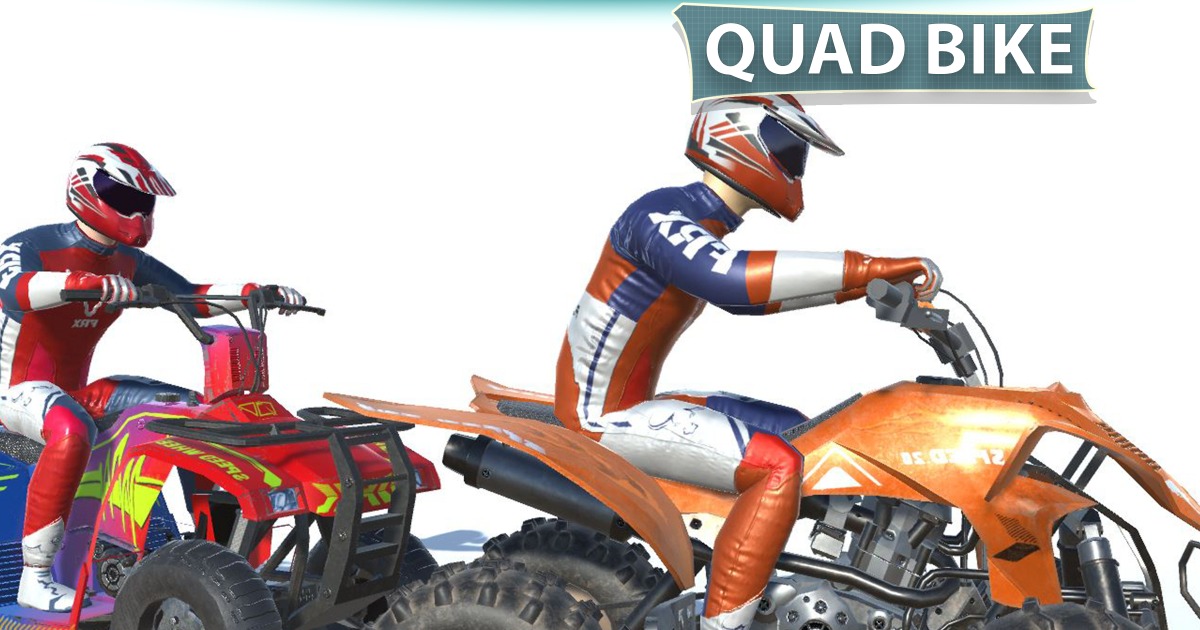 Quad Bike Moves | 3D Animations | Unity Asset Store