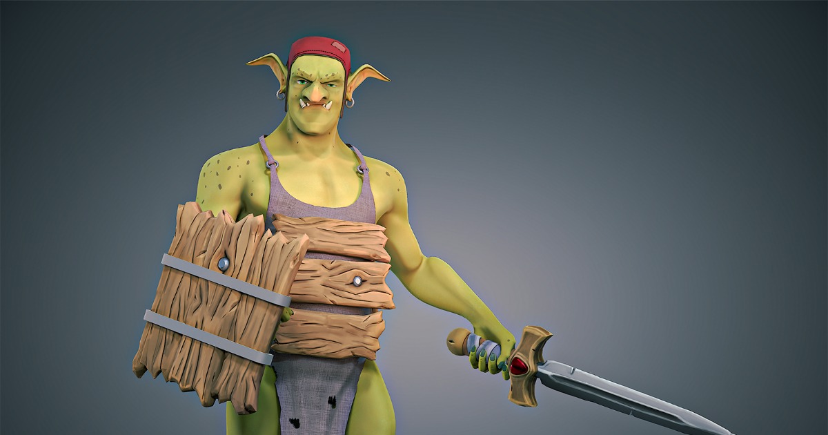 3D Stylized Goblin(animations+) | 3D Humanoids | Unity Asset Store