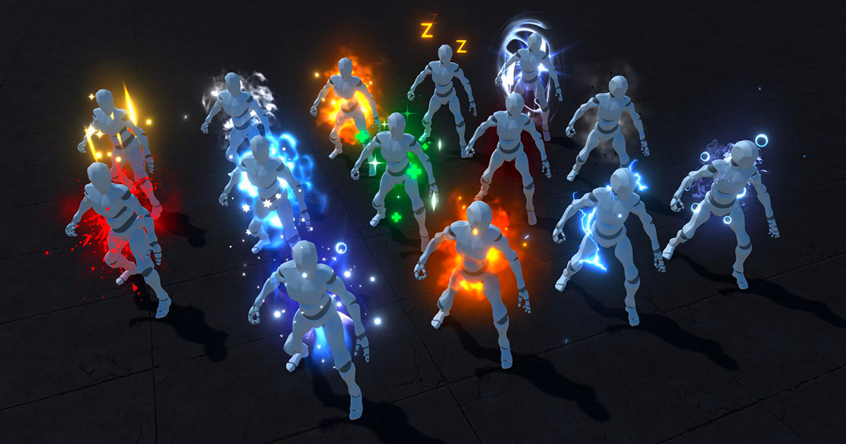 Character Auras | Spells | Unity Asset Store
