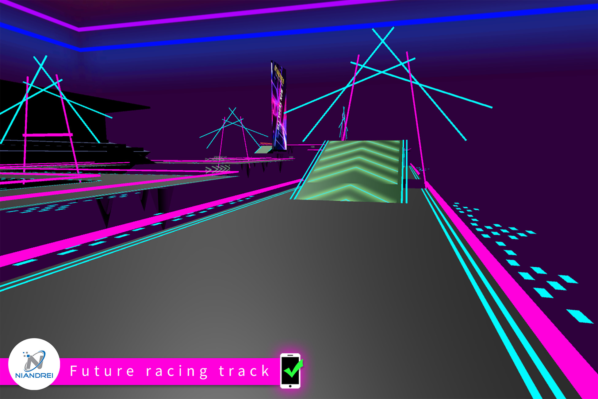 Future racing track - Mobile ready | 3D 道路 | Unity Asset Store
