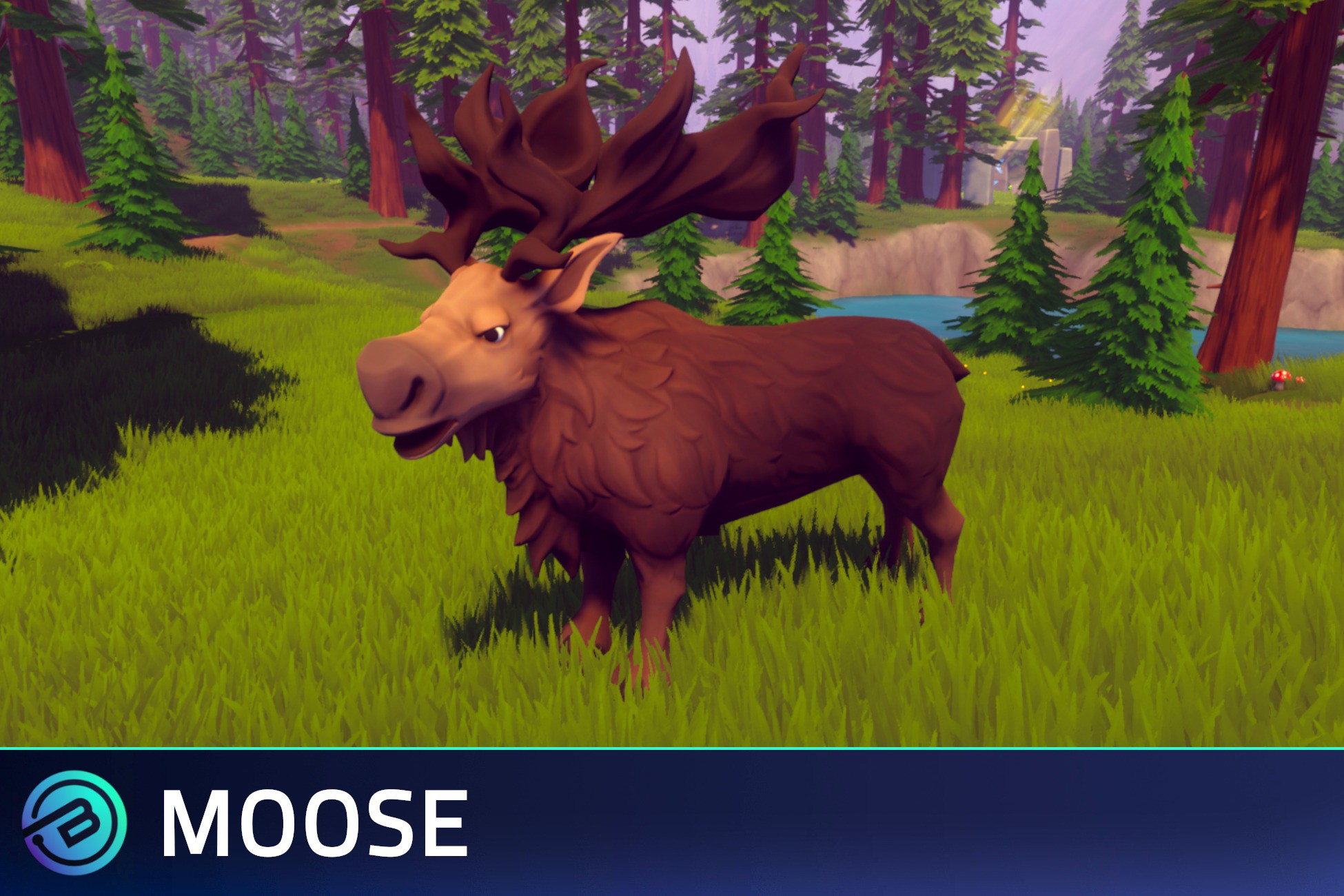 Stylized Moose - RPG Forest Animal | Characters | Unity Asset Store