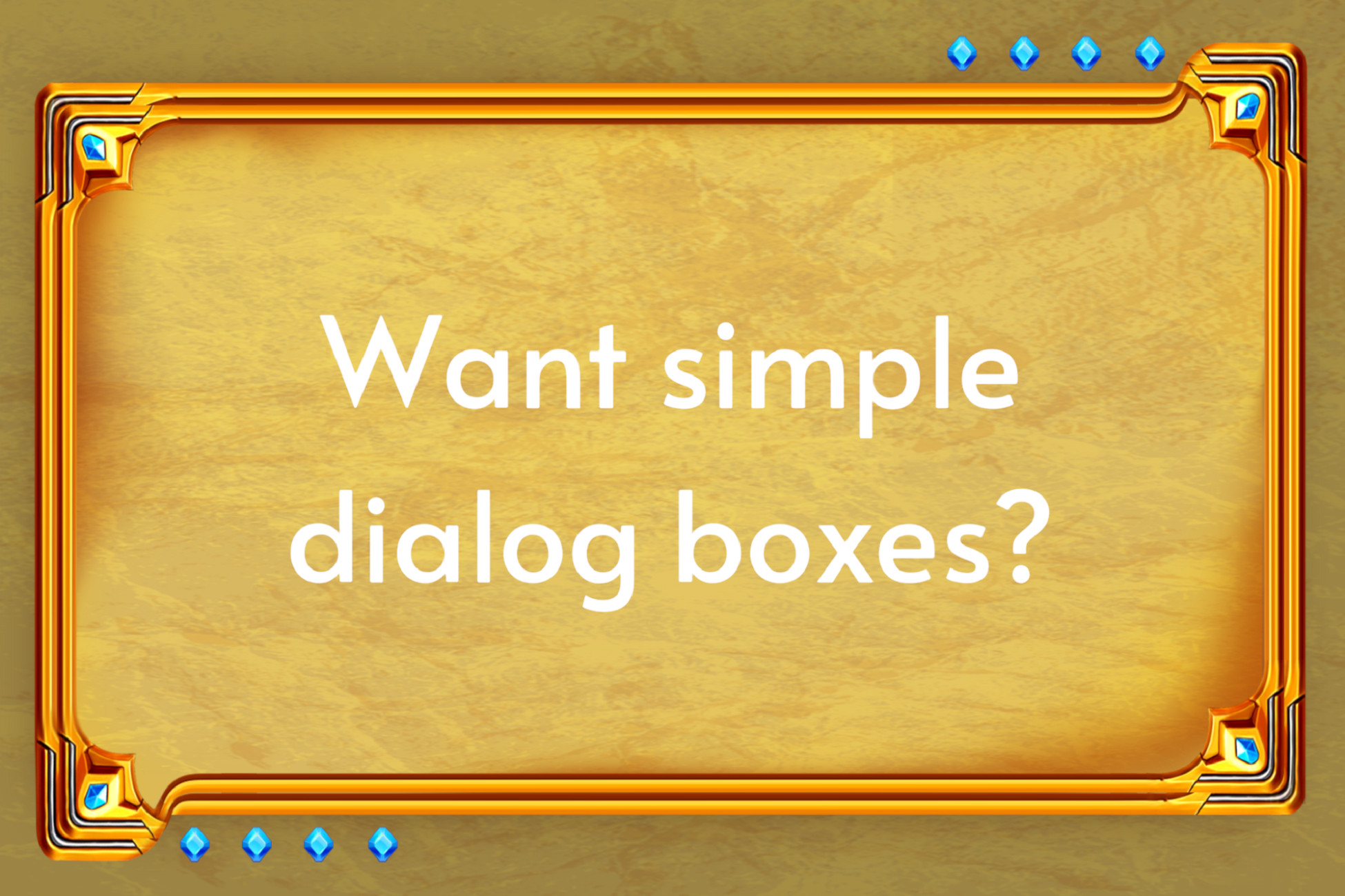 Simple Dialogueboxes via Script or Timeline | GUI Tools | Unity Asset Store