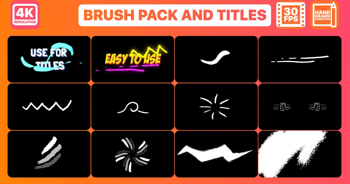 Brush Elements And Titles (09.02) | 2D Textures & Materials | Unity ...