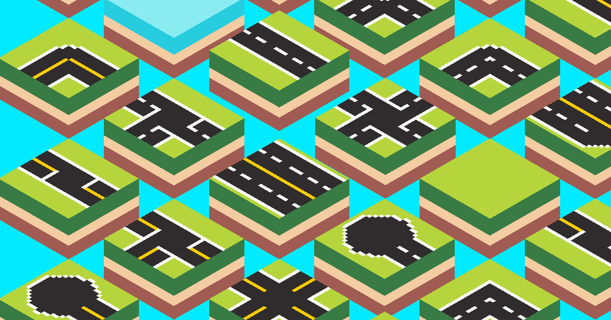 Pixel 3D Isometric Road Blocks - Devil's Work.shop | 3D Urban | Unity ...