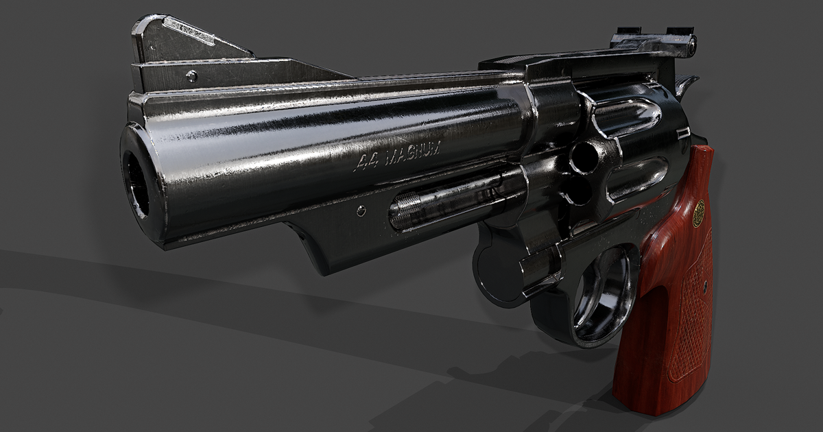 Hand Gun - Model 29 | 3D Guns | Unity Asset Store