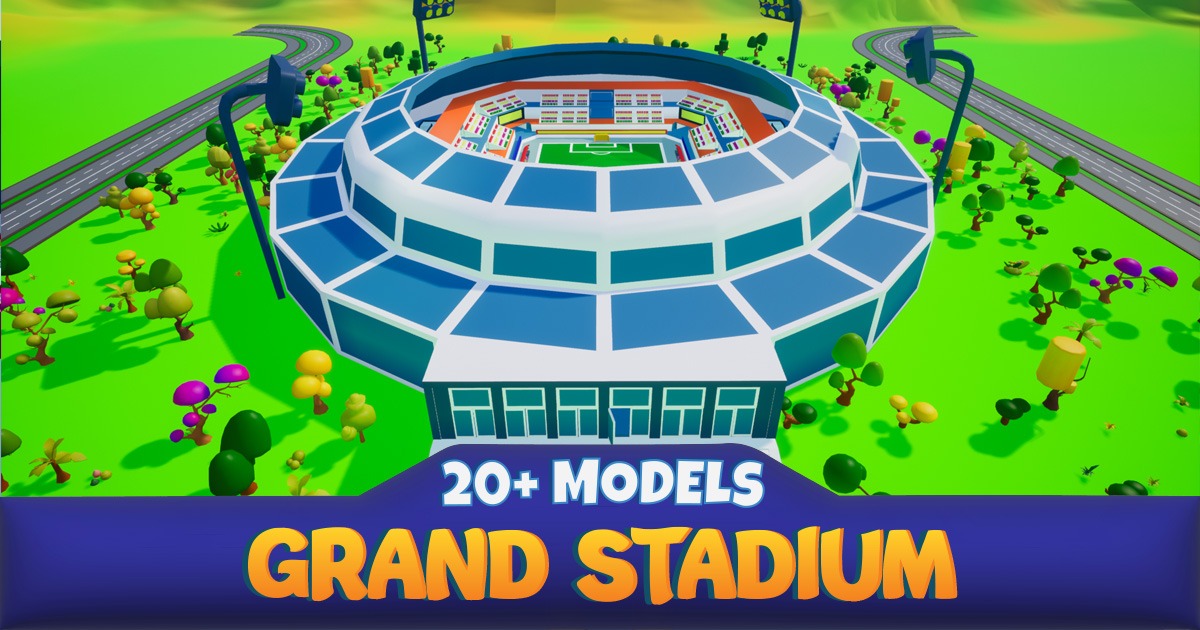 Grand Stadium v2.0 | 3D Urban | Unity Asset Store