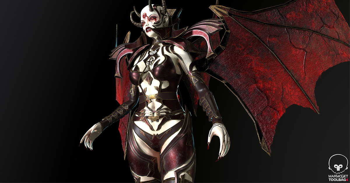 Succubus Female | Characters | Unity Asset Store