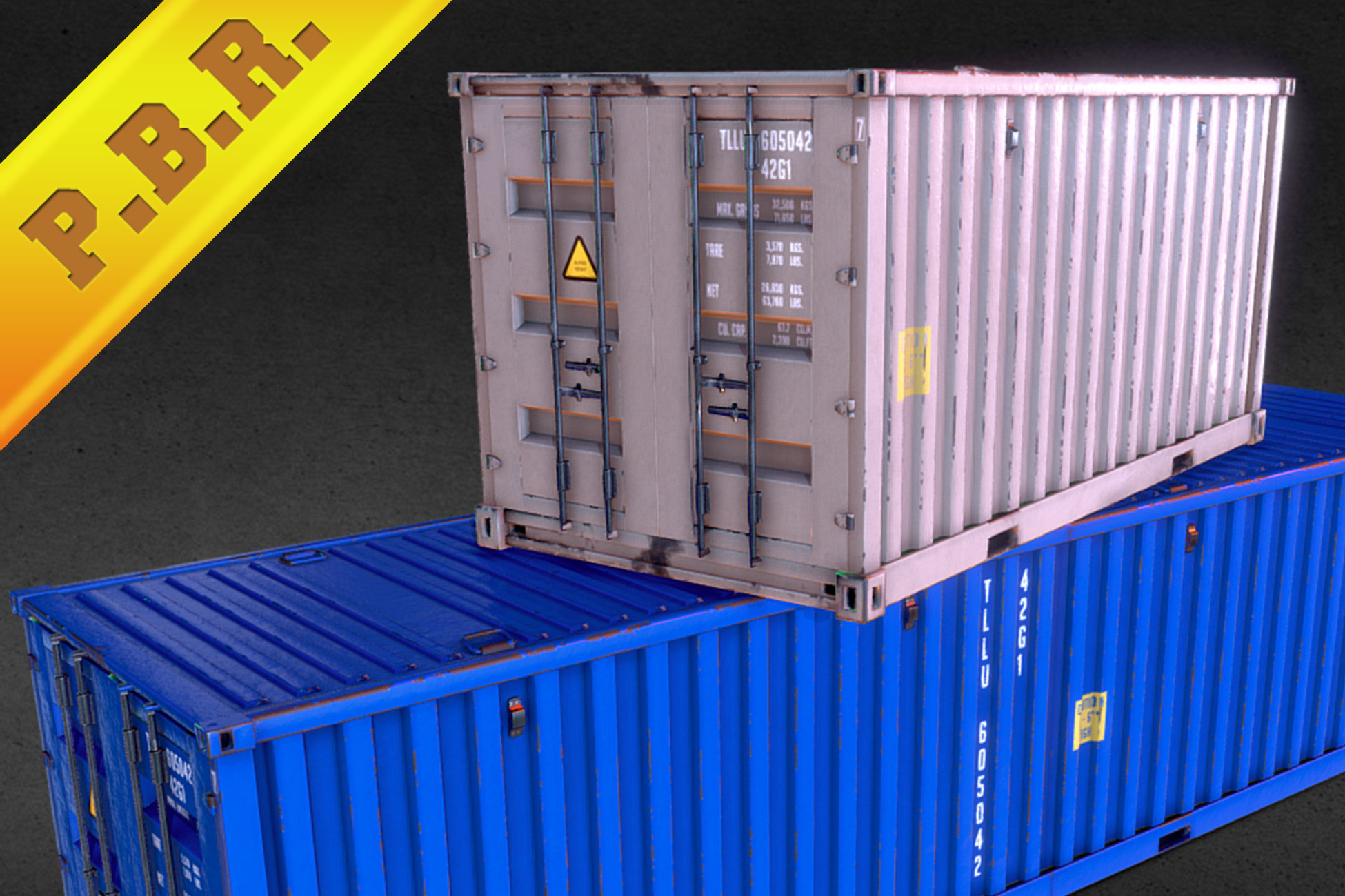 Shipping Container PBR (UNITY 6 SAMPLE) | 3D Exterior | Unity Asset Store