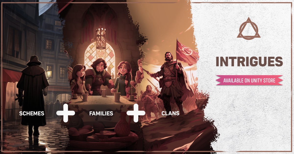 Intrigues | Game Toolkits | Unity Asset Store