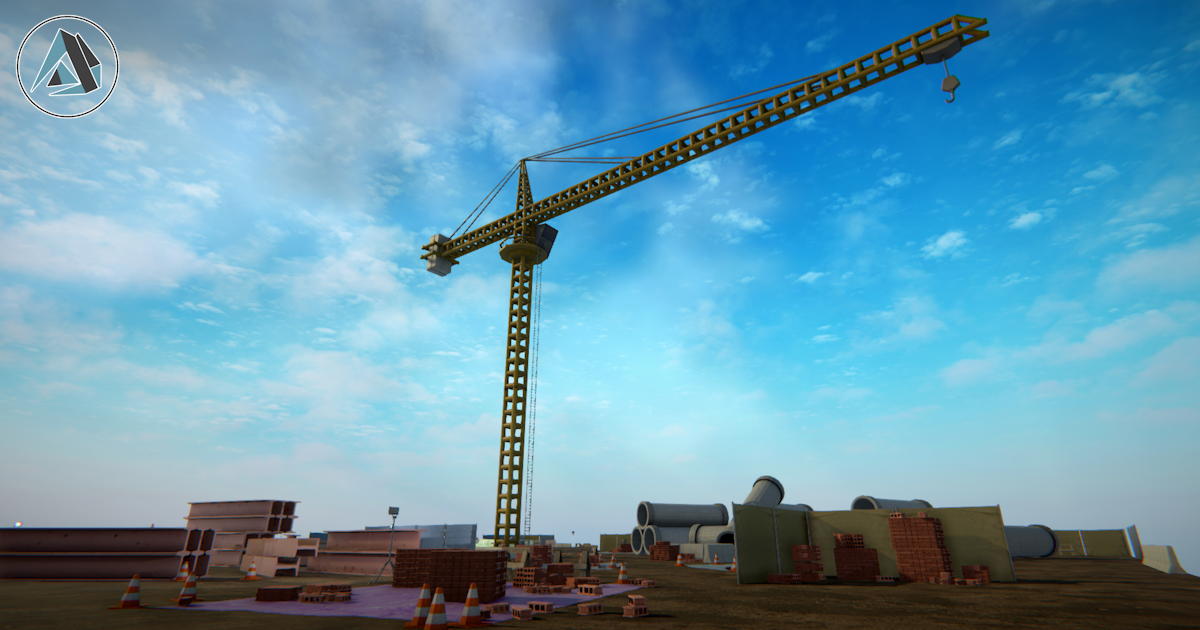 Realistic Construction Site Asset Package | 3D Environments | Unity ...