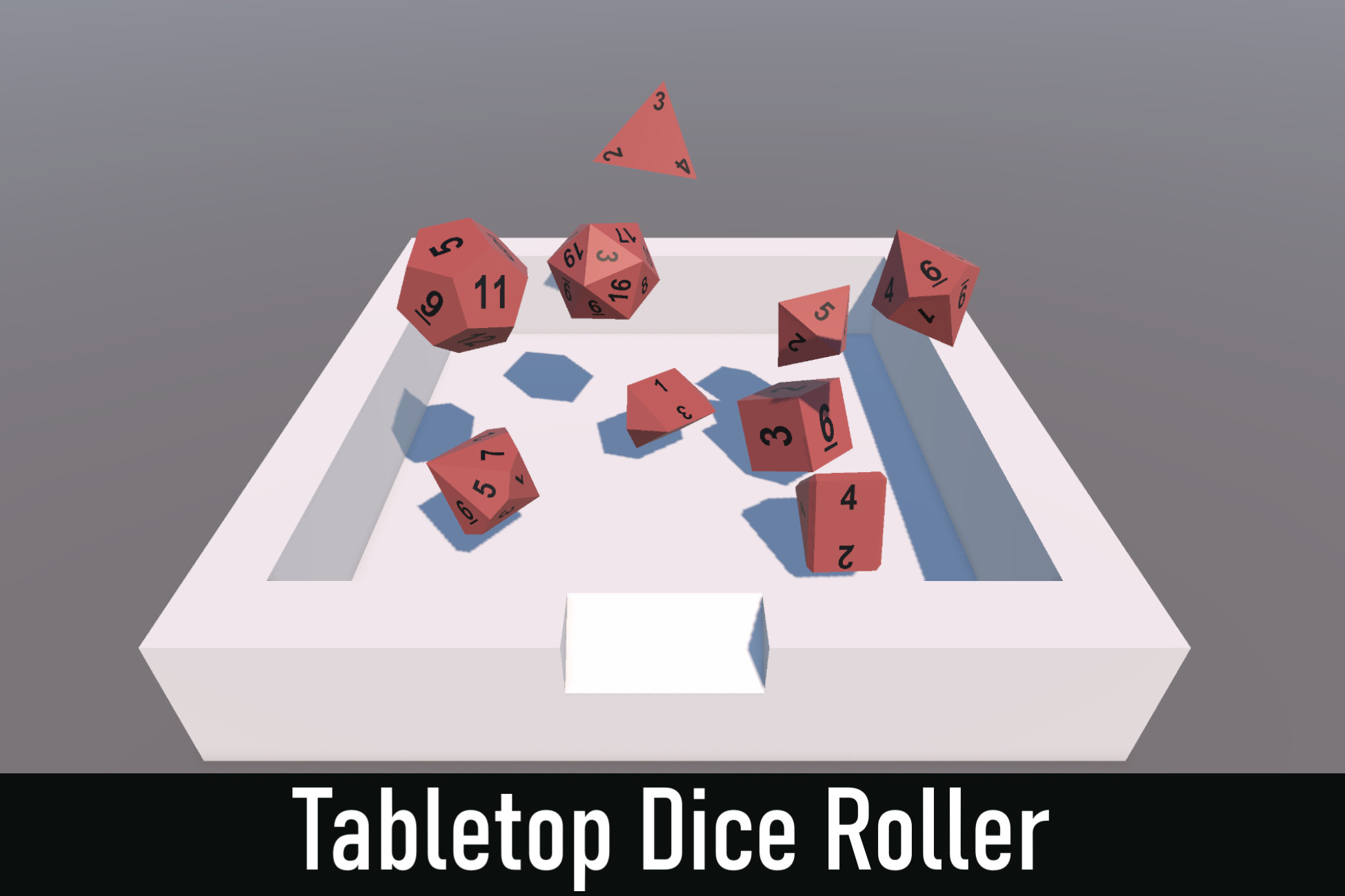 Tabletop Dice Roller | 3D Tools | Unity Asset Store