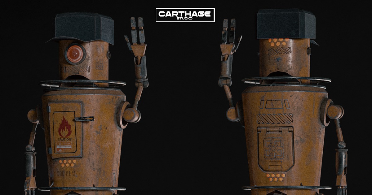 Utility Vendor Robot NPC | 3D Robots | Unity Asset Store