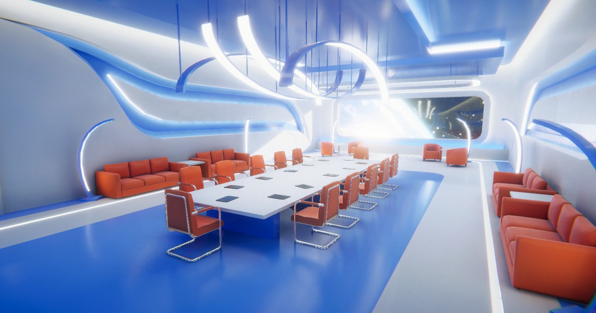 VR/Metaverse Conference Room | 3D Environments | Unity Asset Store