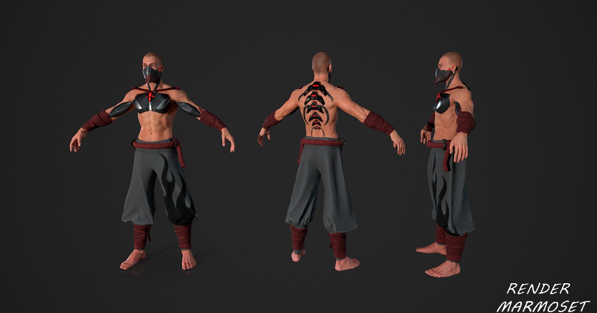 Cyberpunk Hunter | 3D Characters | Unity Asset Store