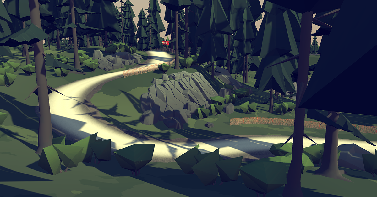 Cartoon Rally Track Finland | 3D Roadways | Unity Asset Store
