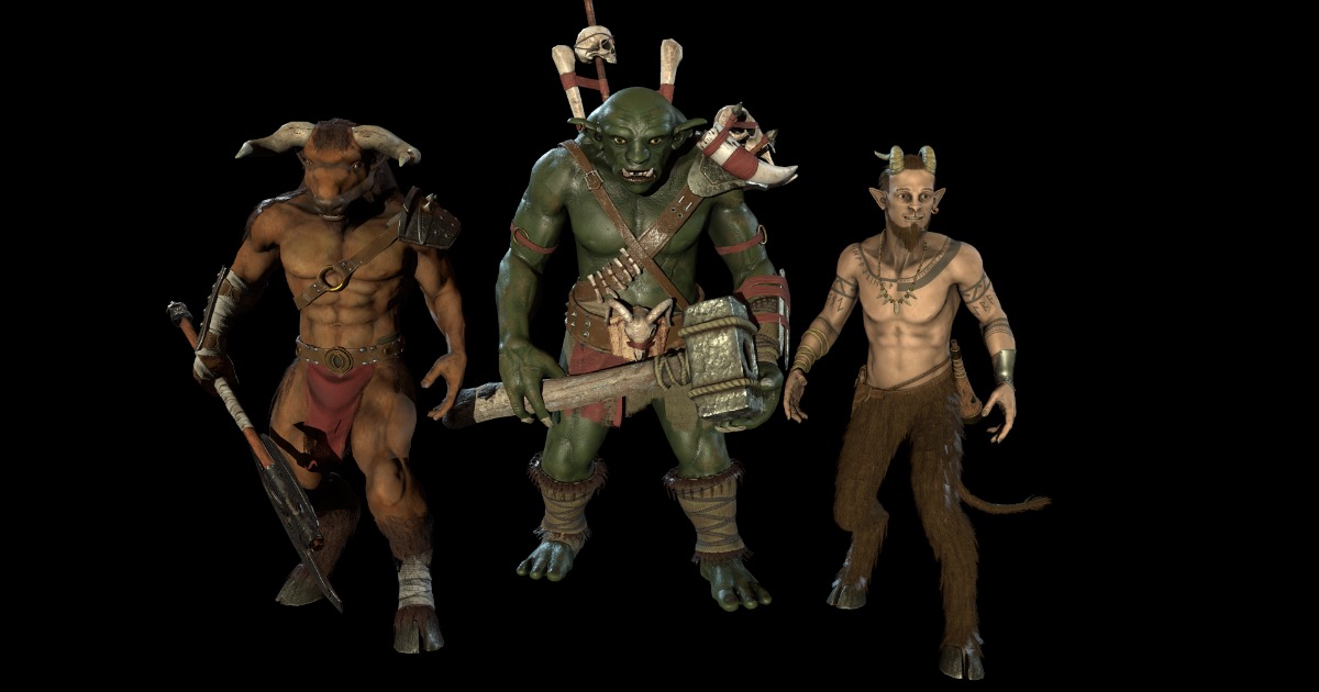 Mythical beast pack | 3D Creatures | Unity Asset Store