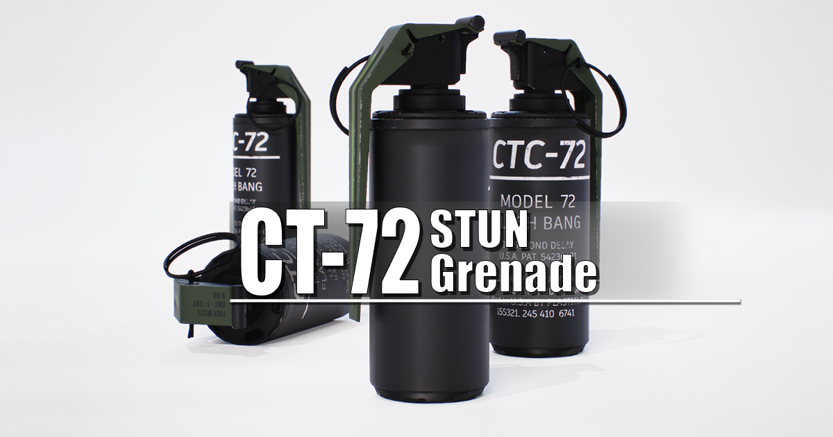Stun Grenade | 3D Weapons | Unity Asset Store