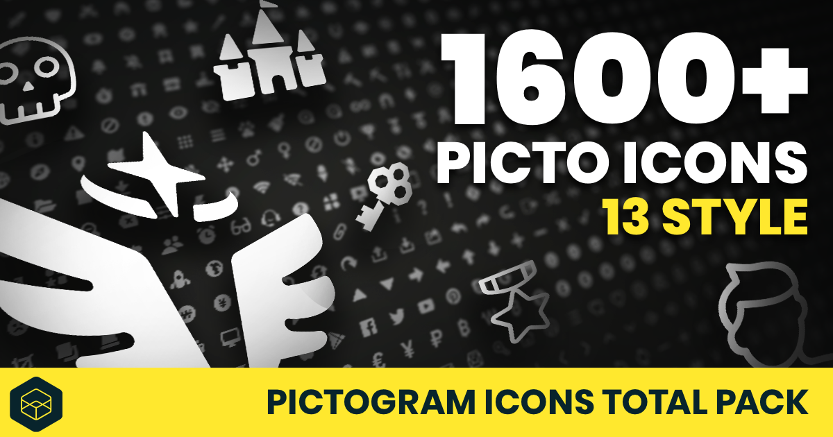 2D Icons - Picto Total Pack | 2D アイコン | Unity Asset Store