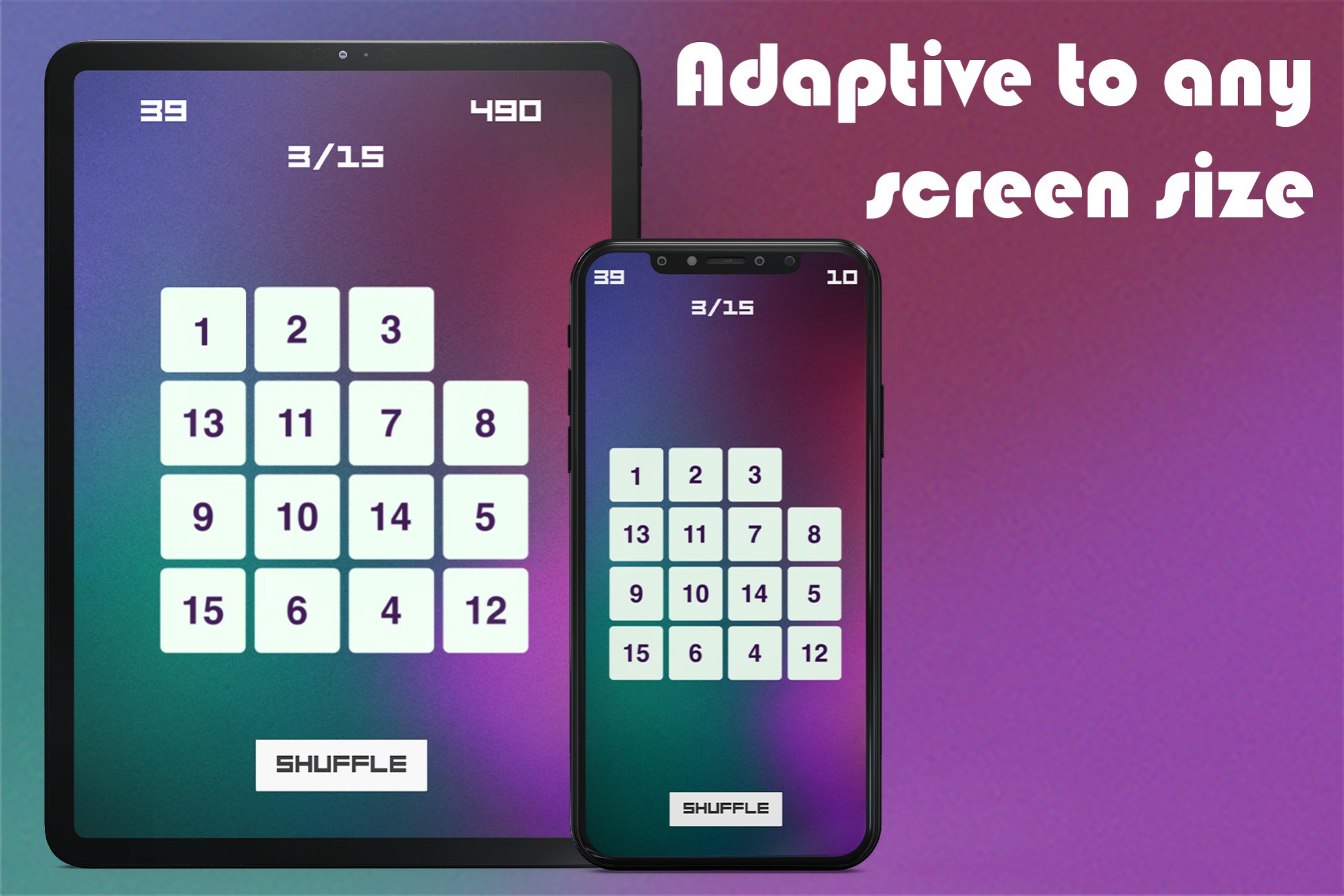 15 puzzle 2D/3D | Packs | Unity Asset Store
