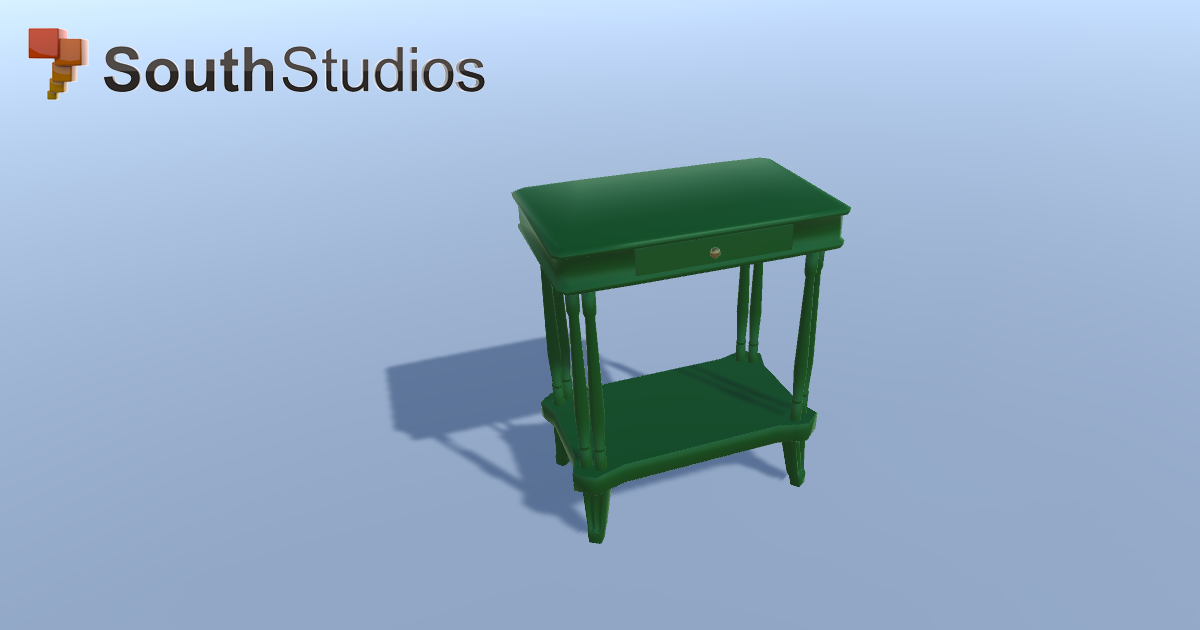 LowPoly Table A08 | 3D Furniture | Unity Asset Store