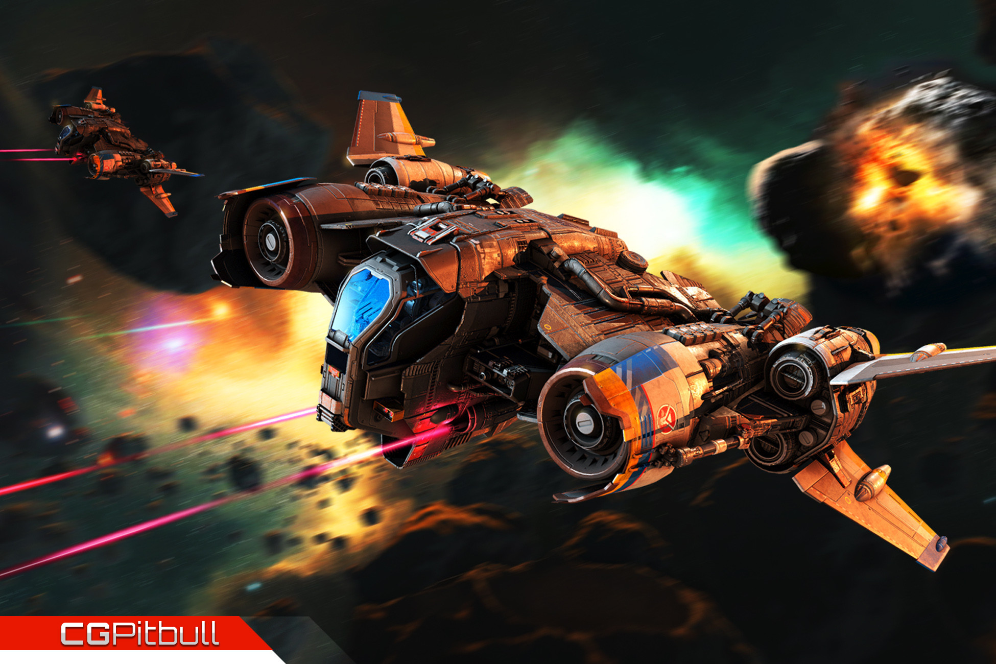 Smuggler Starcraft | 3D Space | Unity Asset Store